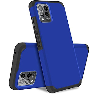 HRWireless Compatible for Revvl 6X Pro 5G, Revvl 6 Pro 5G Phone Case (Pro Version Quad Camera) Ultimate [Shockproof] Heavy Duty (Magnetic Mount Friendly) Premium Dual-Layer Cover for Protection