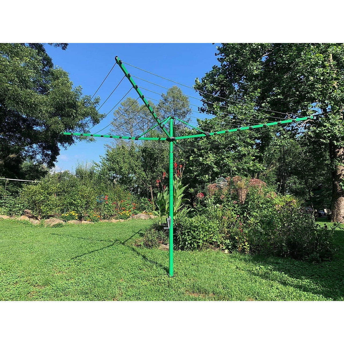 Breeze Dryer Large Rotary Hoist Clothesline with Folding Head