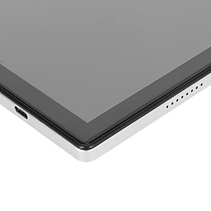 10.1 Inch Tablet, 4G Call 2 in 1 Fast Charge Support Tablet PC 12 with 5G WiFi Keyboard for Learn (US Plug)