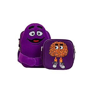Loungefly Grimace Cosplay Crossbuddy Bag
