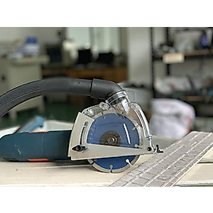 Aidelife Cutting Dust Shroud for Angle Grinders 4.5"/5" + Diamond Saw Blade 5"