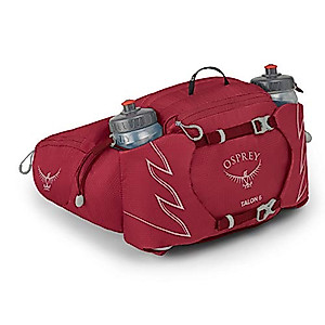 Osprey Talon 6L Men's Lumbar Hiking Waist Pack, Cosmic Red