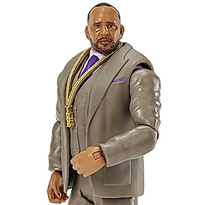 Mattel WWE Basic MVP Action Figure, Series 128, Posable 6-inch Collectible for Ages 6 Years Old & Up