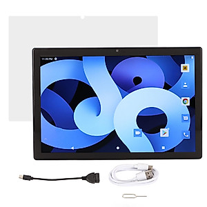 EBTOOLS 10.1 Inch Tablet, 2560x1600 HD Screen Octa Core Office Tablet 4G LTE 5G WiFi, 12GB RAM 512GB ROMCPU, 8MP 16MP Dual Cameras Tablet Built in 11200mAh Battery (Blue)