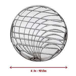 Coladera 2 Pack Concha Cutter Mexican Bread Traditional Tool Cortador de Conchas para Pan 4 Inches Diameter 0.9 Inches Height Two Sided Stainless Steel and Sheet Metal Rust Resistant (4 Inches)