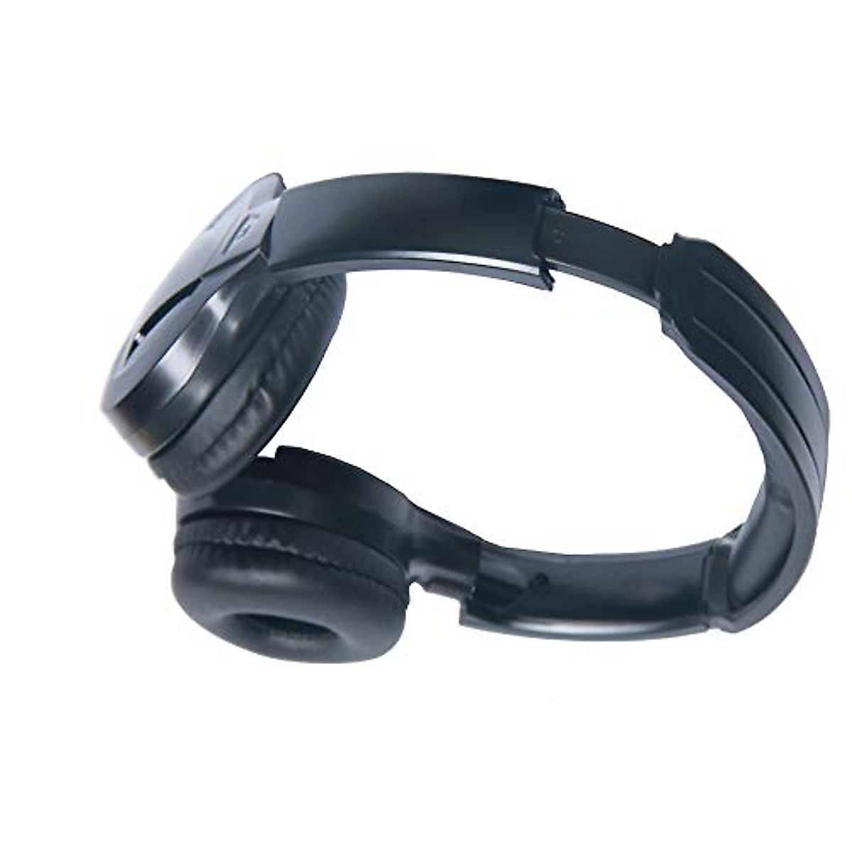 TOPXCEGUU A10 IR Wireless Headphones for Car DVD Player Headrest Video,On-Ear Infrared Headphones Headset Universal (Black)