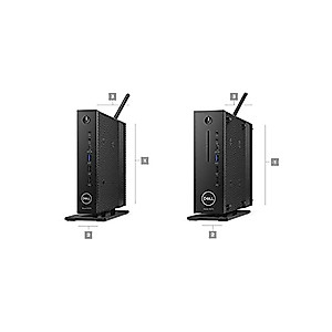 Dell Wyse 5070 Desktop - Intel Pentium - Pentium Silver-J5005 - Quad Core 2.8Ghz - 4GB RAM - Wyse This Silver (Renewed)