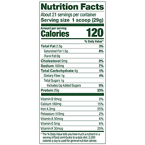 Vega Protein and Greens Protein Powder, Berry - 20g Plant Based Protein Plus Veggies, Vegan, Non GMO, Pea Protein for Women and Men, 1.3 lbs (Packaging May Vary)