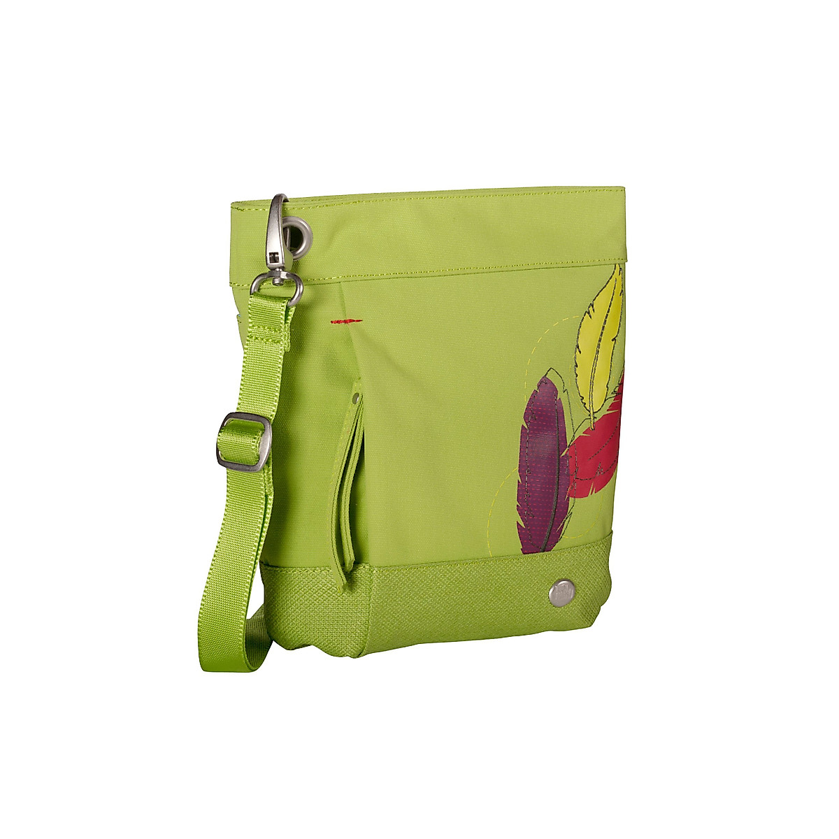Haiku Women's Drift Eco Crossbody Bag, Apple Green, 10-Inch H x 8-Inch W x 1.5-Inch D
