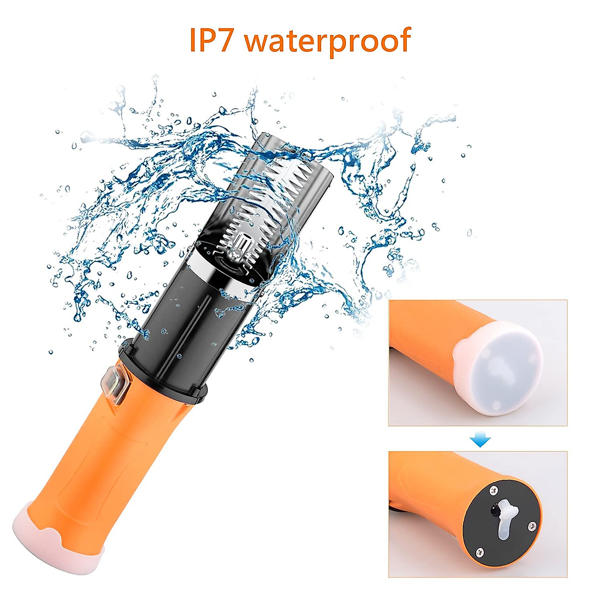 Amzchen Electric Fish Scaler Remover Cordless, Scaler, Scraper, Battery Operated Cleaner Waterproof Design Seafood Tools with Extra Stainless Cutter Head