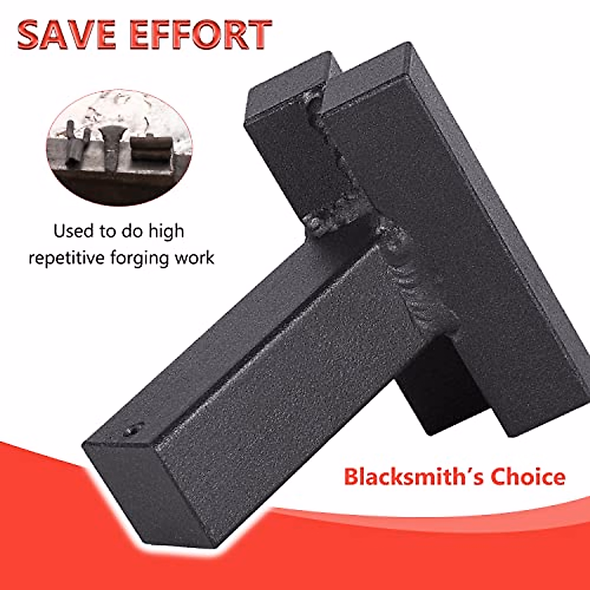 1 Inch Blacksmith Hardy Forming Stake Fuller Blacksmithing Metal forge tool Forging Knife, Leaf and Armor