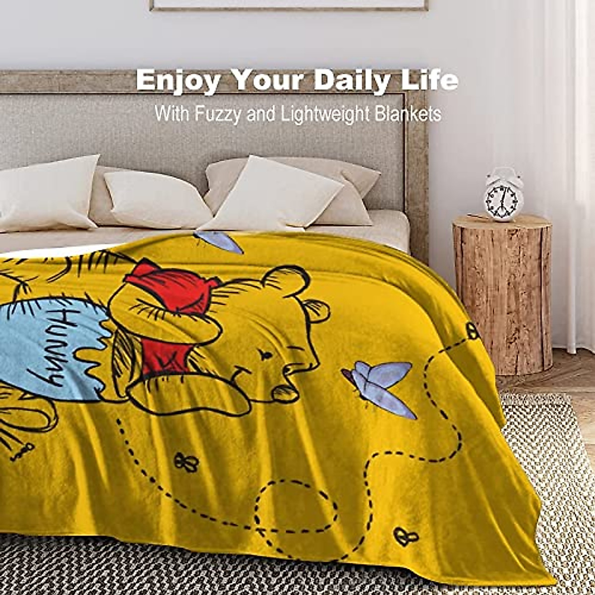 Blanket Warm Super Soft Throw Blanket Lightweight Cozy Bedding for Living Room Couch Sofa for All Season 50"x40"