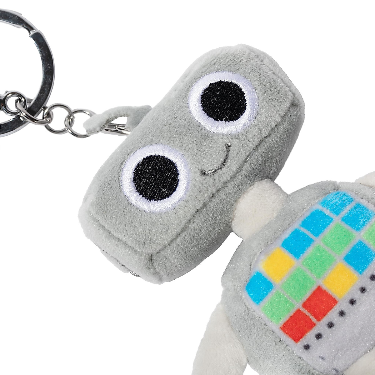 Listener Kids Stuffe Baby Robot Plush Toy with Removable Bag Clip Jett The Robot