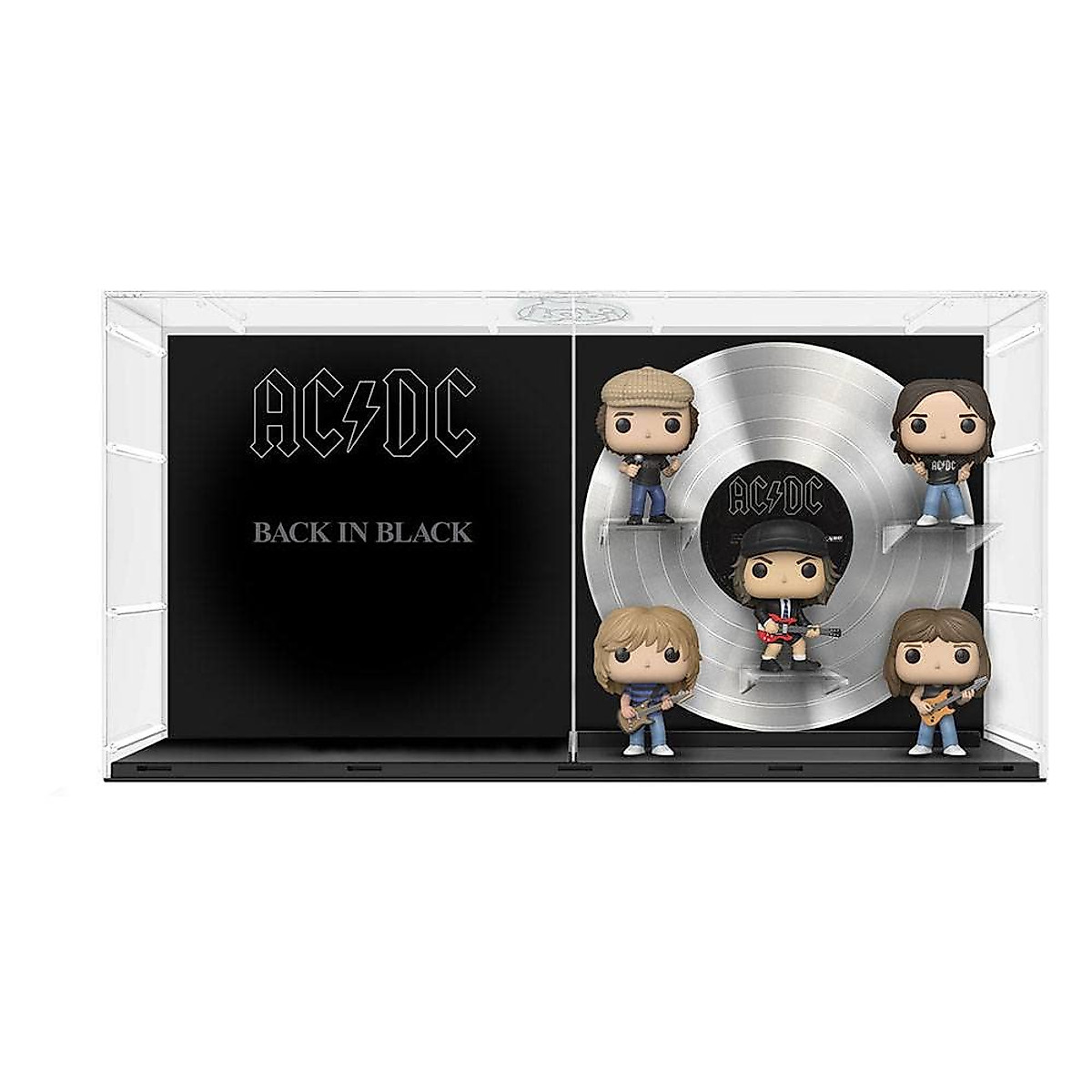 Funko Pop! Albums Deluxe: ACDC - Angus Young - Back in Black - Music - Collectable Vinyl Figure - Gift Idea - Official Merchandise - Toys for Kids & Adults - Music Fans - Model Figure for Collectors