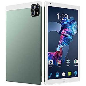 Android Tablet 8Inch Phone Tablets with 512GB Storage 5MP Camera Support 3G Phone Call (Gold, One Size)