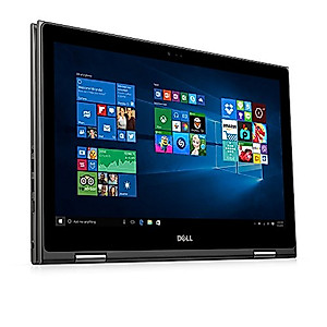 Dell i5568-0463GRY 15.6" FHD 2-in-1 Laptop (Intel Core i3-6100U 2.3GHz Processor, 4 GB RAM, 500 GB HDD, Windows 10) Gray