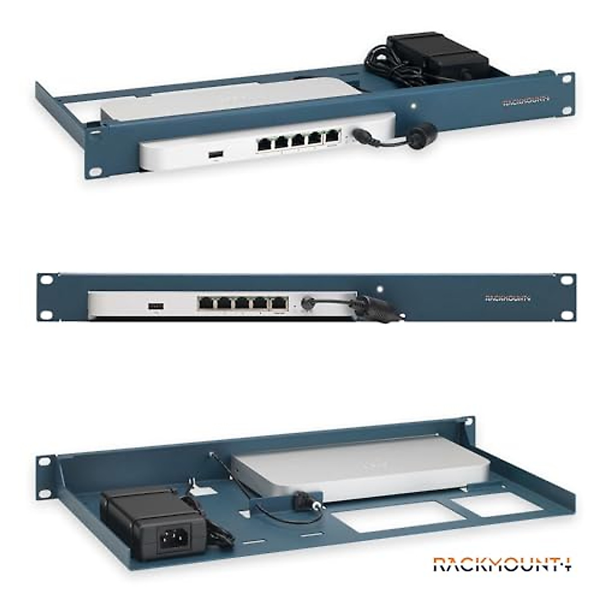 Rackmount.IT | RM-CI-T4 | Rack Mount Kit for Cisco Meraki MX64 / MX64W / MX67 / MX67W / MX67C RM-CI-T4