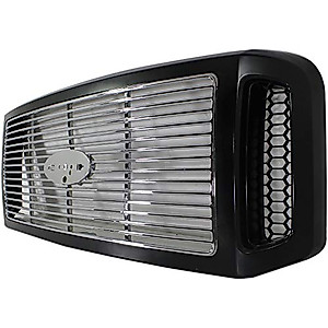 Evan Fischer Grille Assembly Compatible with 2005-2007 Ford F-250 Super Duty, 2005-2007 F-350 Super Duty, 2005 Excursion & 2005-2007 F-450 Super Duty - FO1200458