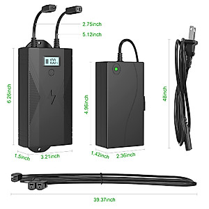 sevkumz Battery Pack for Reclining Furniture with Charger, 2500mAh Recliner Battery Pack Rechargeable for Power Recliner, Lift Chair and Couch, Fit Okin-Limoss-Berkline with LED Display