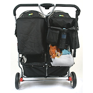 Valco Baby Stroller Caddy Organizer, Black, Universal