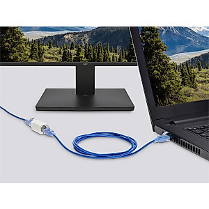 Monoprice Cat6A RJ45 in-Line Coupler, Straight Through, 8P8C, UTP, White