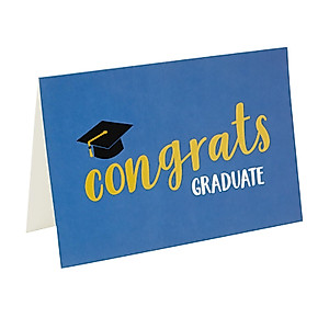 Juvale Graduation Cards Bulk Assortment - 36 Pack Congratulations Greeting Cards with Envelopes 4x6, 6 Designs - 2024 Graduation Party Supplies