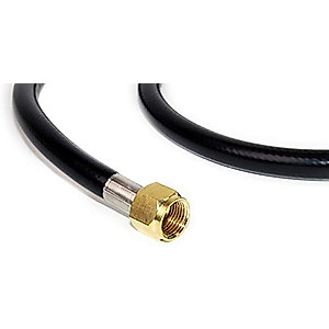 DOZYANT 18 Feet Propane Hose Extension with 3/8" Female Flare on Both Ends, Flexible Propane Gas Line Pipe for RV, BBQ Grill, Propane Tank, Heater and More