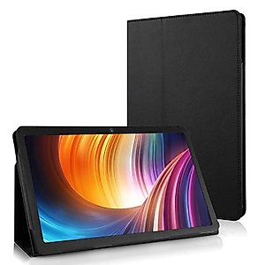 TabSuit Dragon Touch MAX10/Max10 Plus 10.1" Tablet Case, PU Leather Cover with Stand for Protection & Viewing