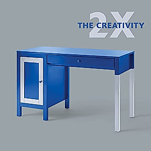 Rust-Oleum 249114-6 PK Painter's Touch 2X Ultra Cover, 6 Pack, Gloss Deep Blue & 243546 Standard Spray Grip