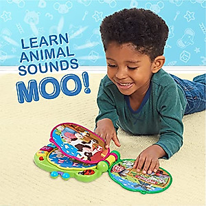 Just Play CoComelon Learning Book Interactive Toy for Toddlers with 3 Learning Modes, Music, Numbers, Animal Sounds, 50 Learning Phrases, Ages 18+ Months, Kids Toys for Ages 18 Month,Multi-color