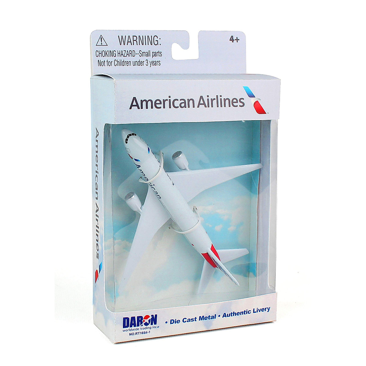 Daron American Airlines Single Plane , White