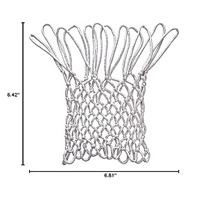 Goalrilla Ultra Heavy Duty All-Weather Nylon Net, White (B2602W)