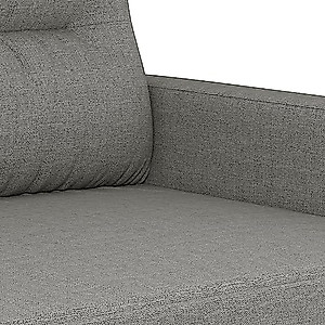 WHOPBXGAD Sofa Chair,Living Room Sofas, upholstered Sofas for Living Rooms, bedrooms, Offices and Apartments,Dark Gray 23.6" Fabric