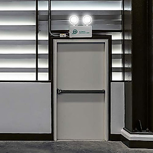 OTYTY Emergency Lights for Home Power Failure, LED Emergency Lights with Battery Backup, 2 Adjustable Heads Lamp & 90-Minute Minimum Capacity, Ultra-Bright 200 Lumens, UL Certified, 2 Pack