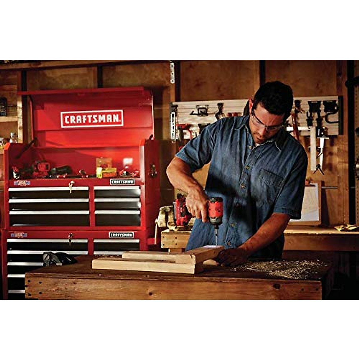 CRAFTSMAN 20V MAX* Impact Driver Kit, Cordless, Brushless (CMCF810C1)