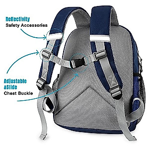 STEAMEDBUN Kids Backpack for Boys,Kindergarten Backpack for Toddler Boys Age 3-6