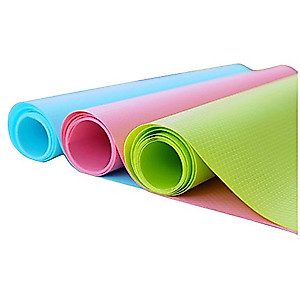 Multifunction Refrigerator Mats,1pc Washable Non Slip Fridge Mats Liners,Waterproof Adjustable Fridge Mats for Freezer Cupboard Drawers