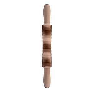 Eppicotispai Beechwood Spaghetti Cutter Rolling Pin