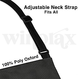 winorax Custom Apron With Monogram Personalized Cake Initial Name Aprons Baking Grilling Cooking Women Chef Girls Kids Gifts