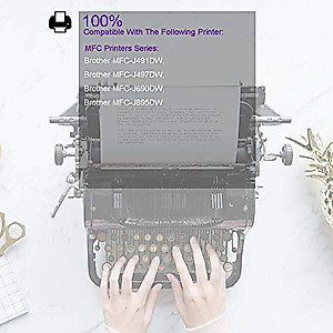 TengSheng Compatible Ink cartridges Replacement for Brother LC3013 LC-3013 LC3011 LC-3011 Compatible with Brother MFC-J491DW, MFC-J690DW, MFC-J895DW, MFC-J497DW Printer (2BK 1C/M/Y 5PK)