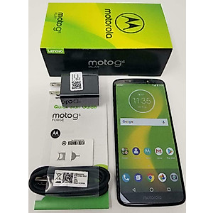 Motorola Moto G6 Play 16GB - 5.7" 4G LTE Unlocked Smartphone, US Version, XT1922-9 (Deep Indigo) (Renewed)