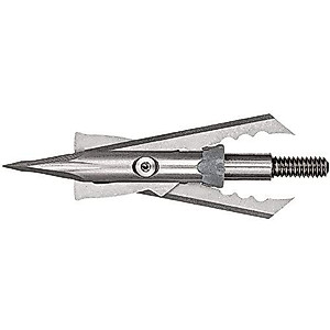 RAGE Hypodermic Trypan Broadhead 100gr 3pk. Silver (35100)