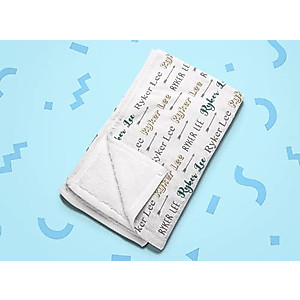 Kids and Adults, Great Gift for Birthday, Custom Blanket with Baby's Name, Customized Name Blanket as Birthday Gifts for Baby, Christmas, Newborn Baby, Gigi, Personalized Name Blankets for Son