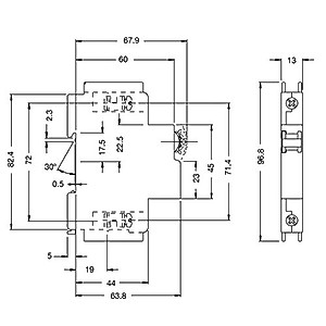 MidNite Solar MNEAC25 25A 120VAC DIN Rail Breaker