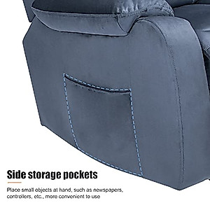 DAZONE Power Recliner Chair, Lift Chair Recliners for Elderly Modern Power Lift Chair Overstuffed Electric Recliner Chair Theater Reclining Chair Lazyboy Recliner Chair for Living Room Bedroom Grey