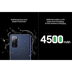 SAMSUNG Galaxy S20 FE 5G Cell Phone, Factory Unlocked Android Smartphone, 128GB, Pro Grade Camera, 30X Space Zoom, Night Mode, US Version, Cloud Navy