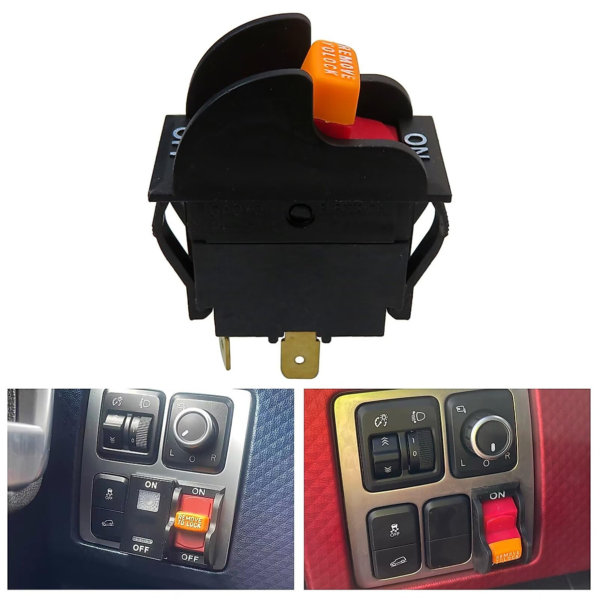 BUTITNOW On-Off Toggle Switch Replacement for Ryobi BD46023 J-9301 E156275, Resable Saw Grinder Sander