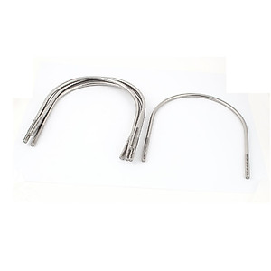 Qtqgoitem 5 Pcs Silver Tone 304 Stainlesss Steel Round Bend U Bolt 8mm x 161mm (model: 327 8d0 879 36d 27b)