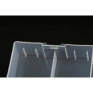 Whizzotech 9 Volt Battery Storage Case Holder Organizer Box Container for 9V Battery (Pack of 1)