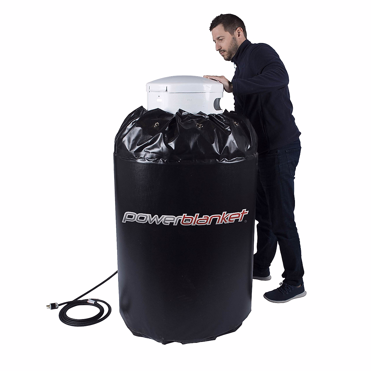 Powerblanket GCW420 Insulated Gas Cylinder Warmer Designed for 420 Pound Tank - Propane Tank Heater
